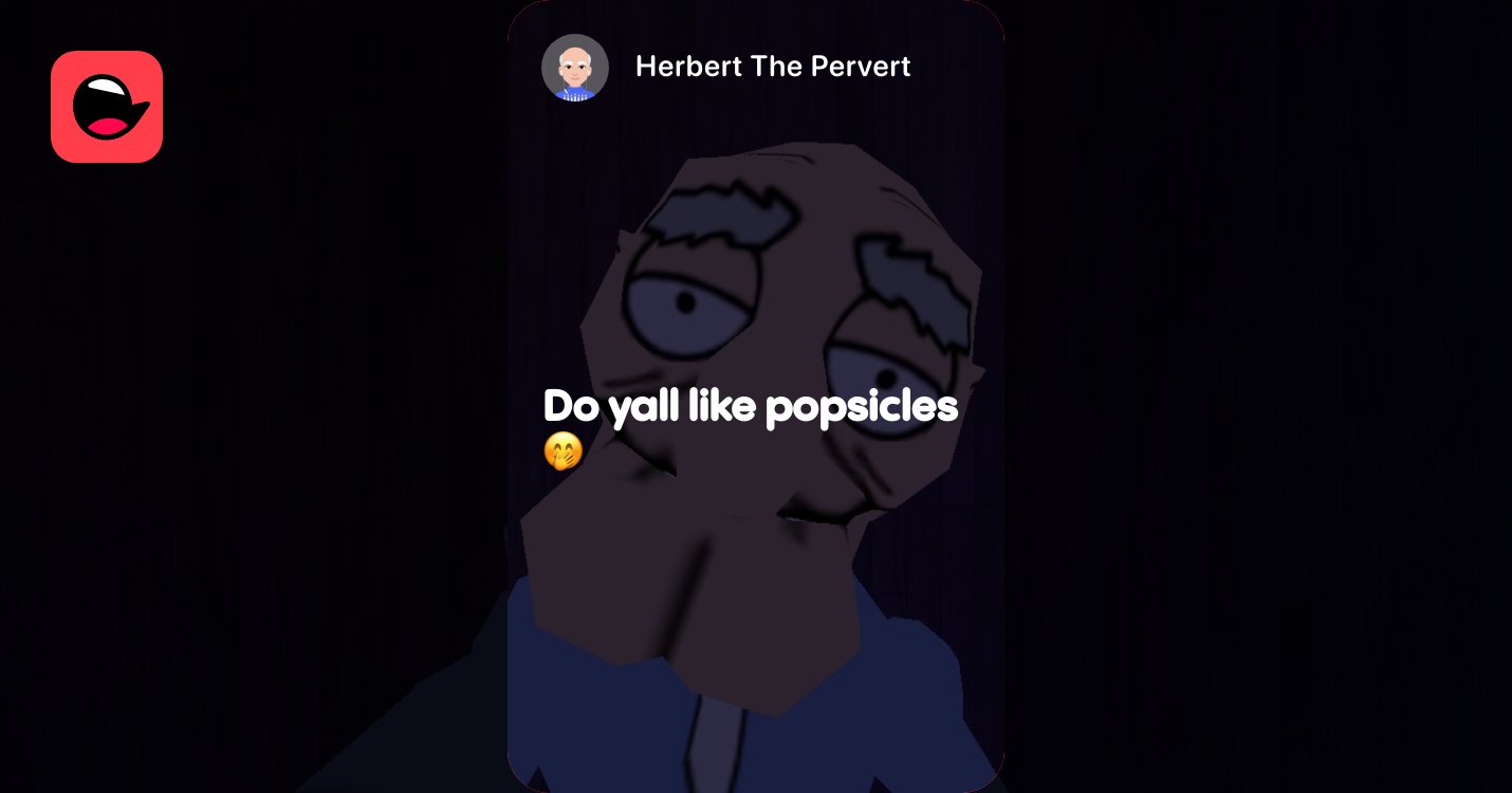 Herbert The Pervert Popsicles