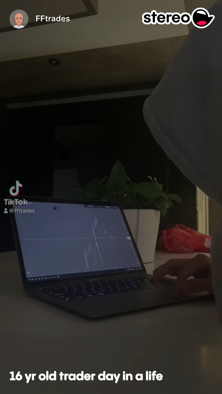16 yr old trader day in a life