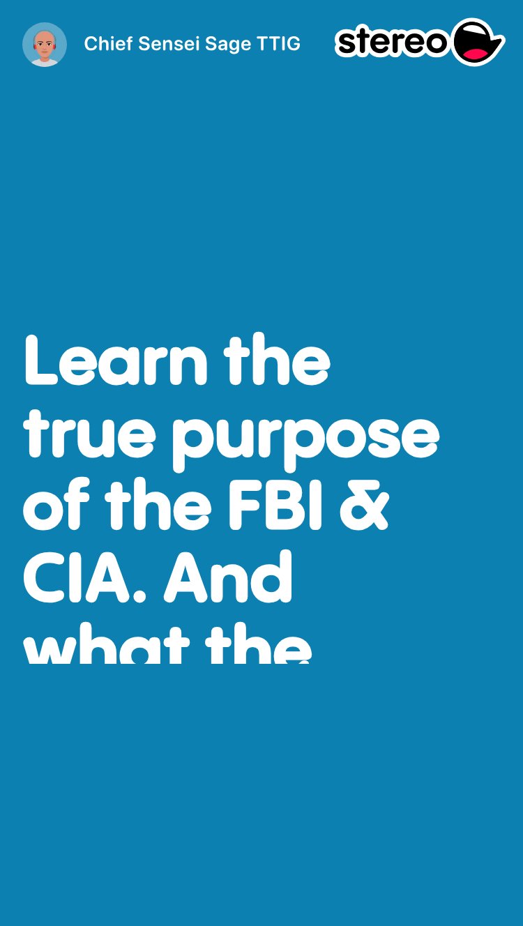 Learn the true purpose of the FBI & CIA. And what the secret documents ...